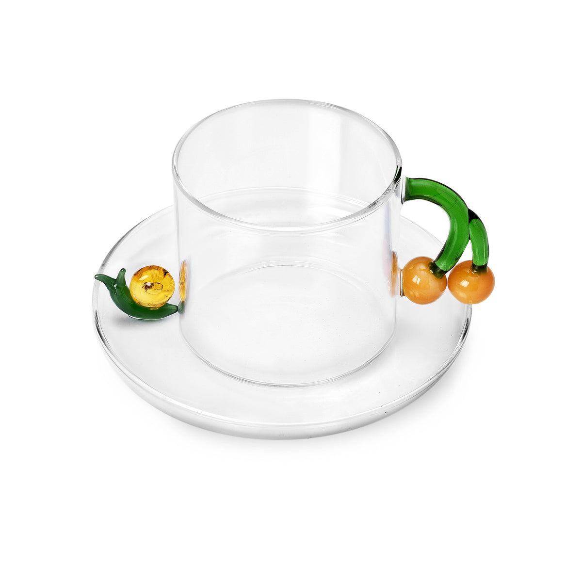 Theetas Ichendorf Glas Fruits and Flowers Acorn Snail – PERRON Stores