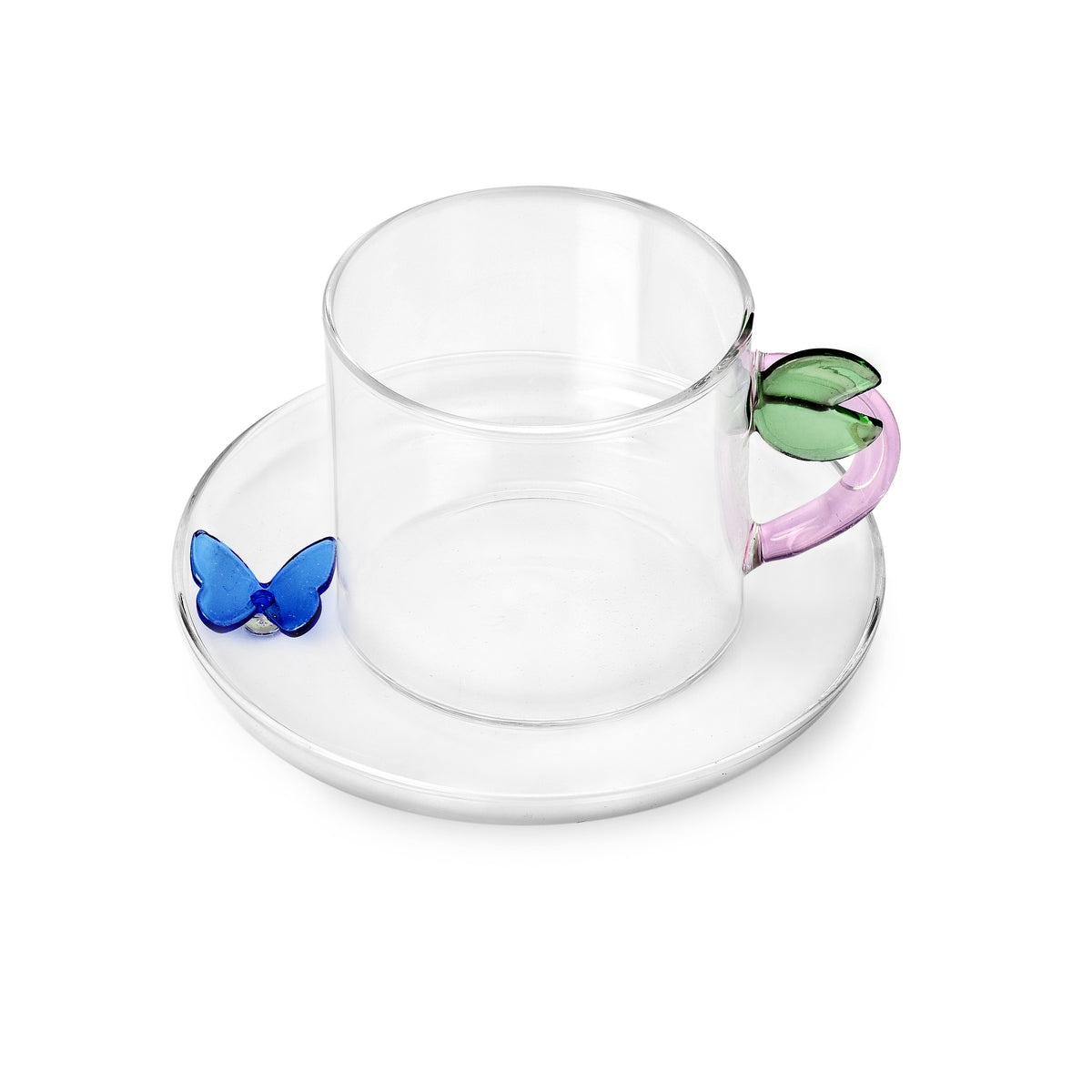 Theetas Ichendorf Glas Fruits and Flowers Leaf Butterfly – PERRON Stores