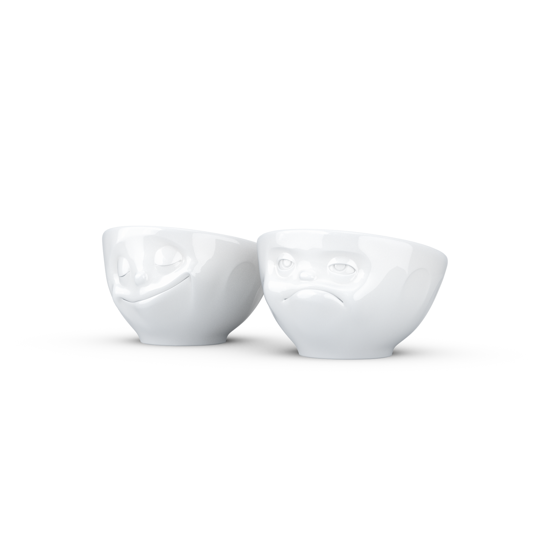 Eierdopjes Happy & Hmpff set 2