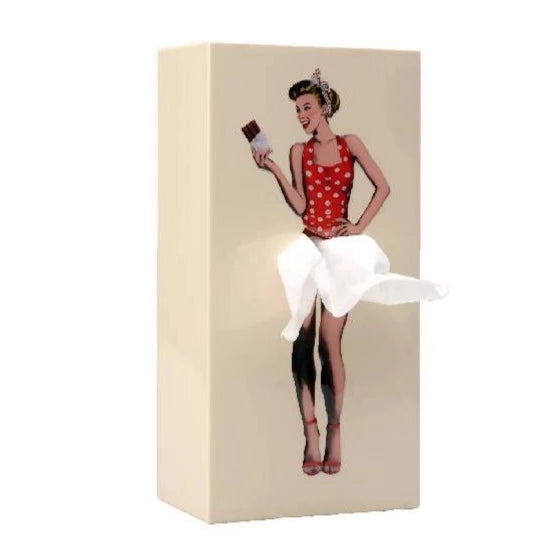Kleenex Box Tissue Up Girl